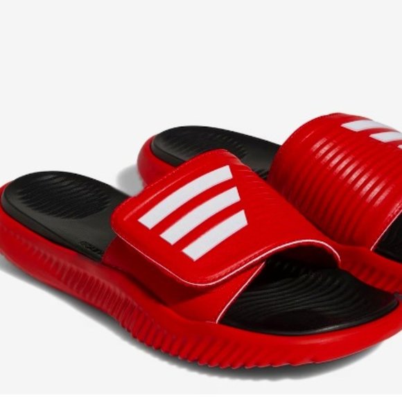 adidas | Shoes | Adidas Velcro Slides Nwt | Poshmark